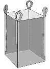 Standard FIBC, 4 loops FIBC or custom design fibs available.